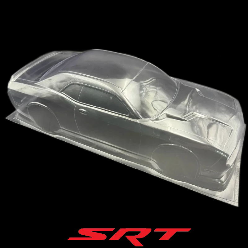 RC 1/10 Dodge SRT Challenger Hellcat PVC Body shell 190mm width 260mm ...