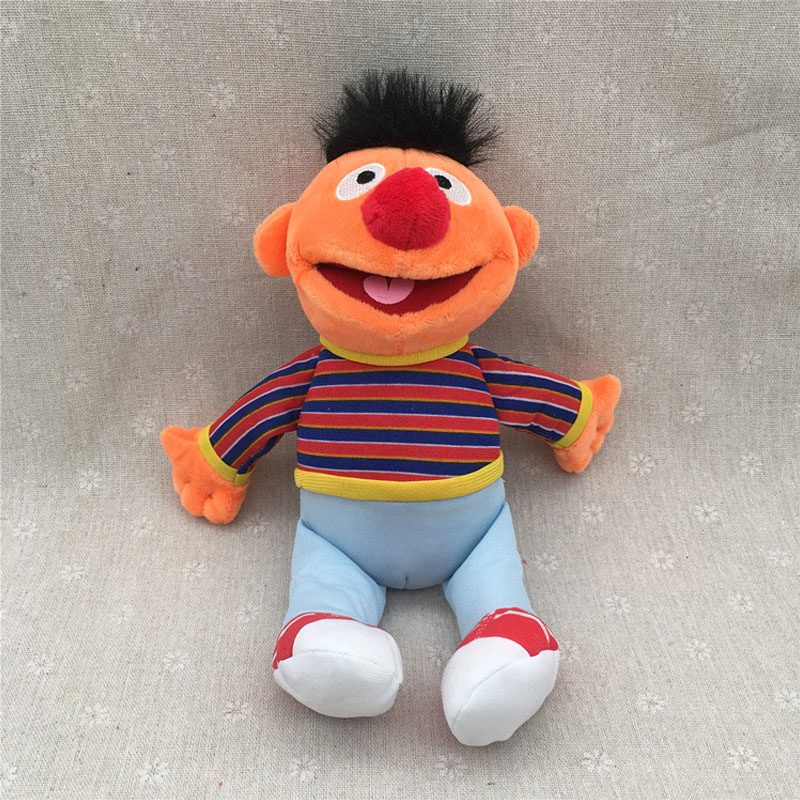 4 Style 25cm Cartoon Sesame Street Plush Toys Cute ELMO Plushie Big ...