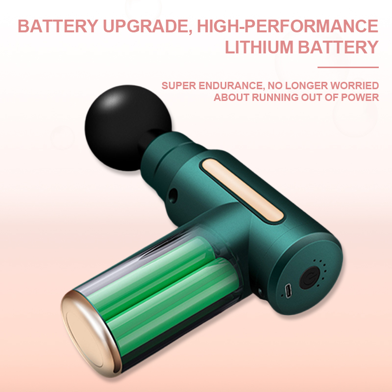 Massage Gun Vibration Fascia Gun 4 Heads Percussive Relax Muscle ...