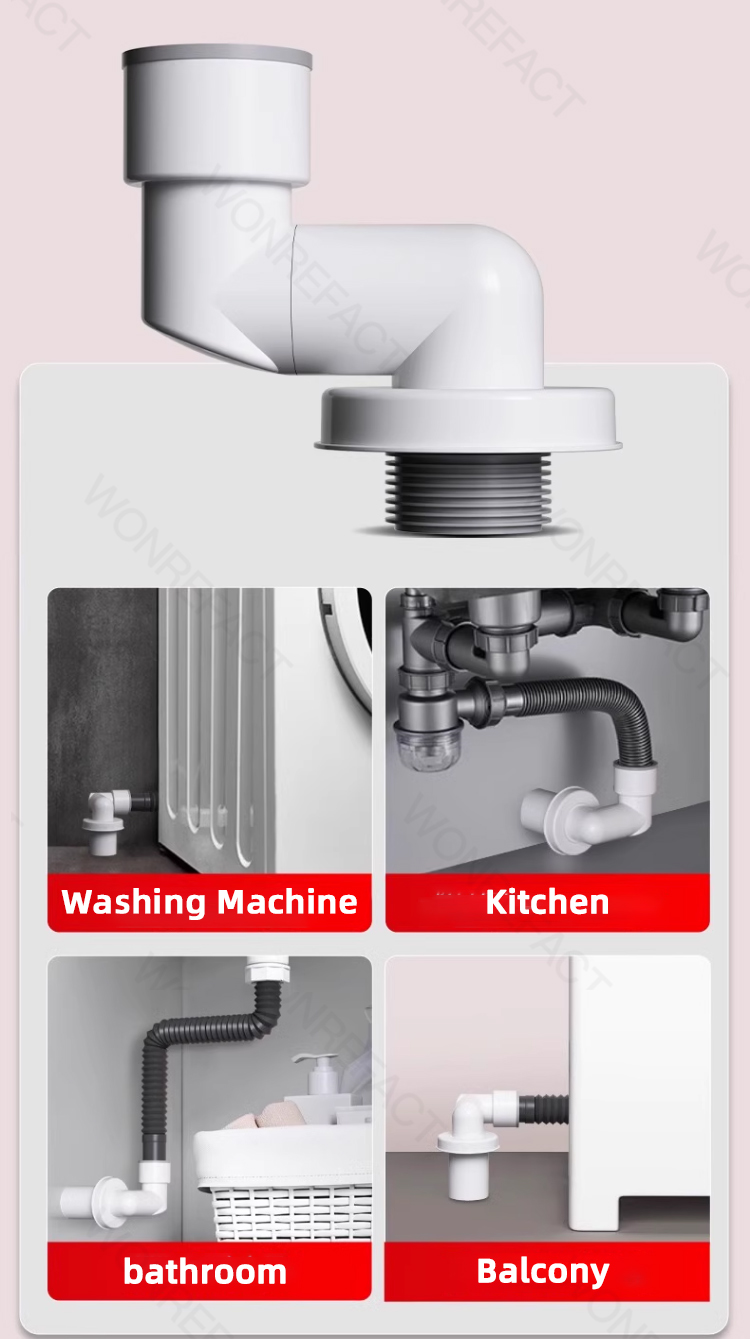 Universal Floor Drain Kitchen Floor Drain Pipe Sealing Plug Bathroom ...