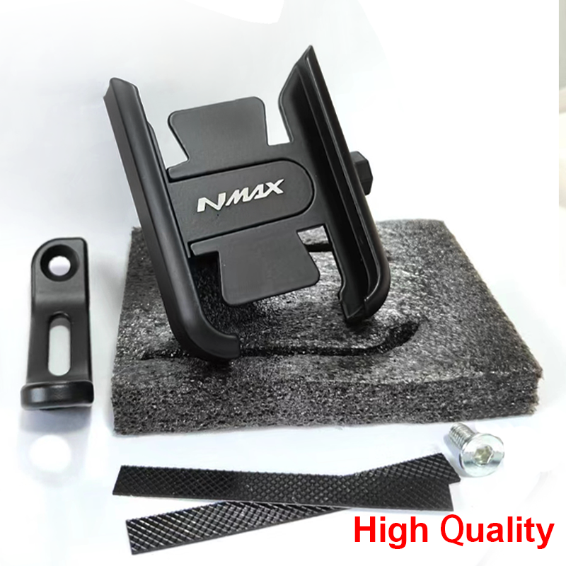 For YAMAHA NMAX V2 V1 NMAX 155 Motorcycle Rearview Mirror Mount Mobile ...