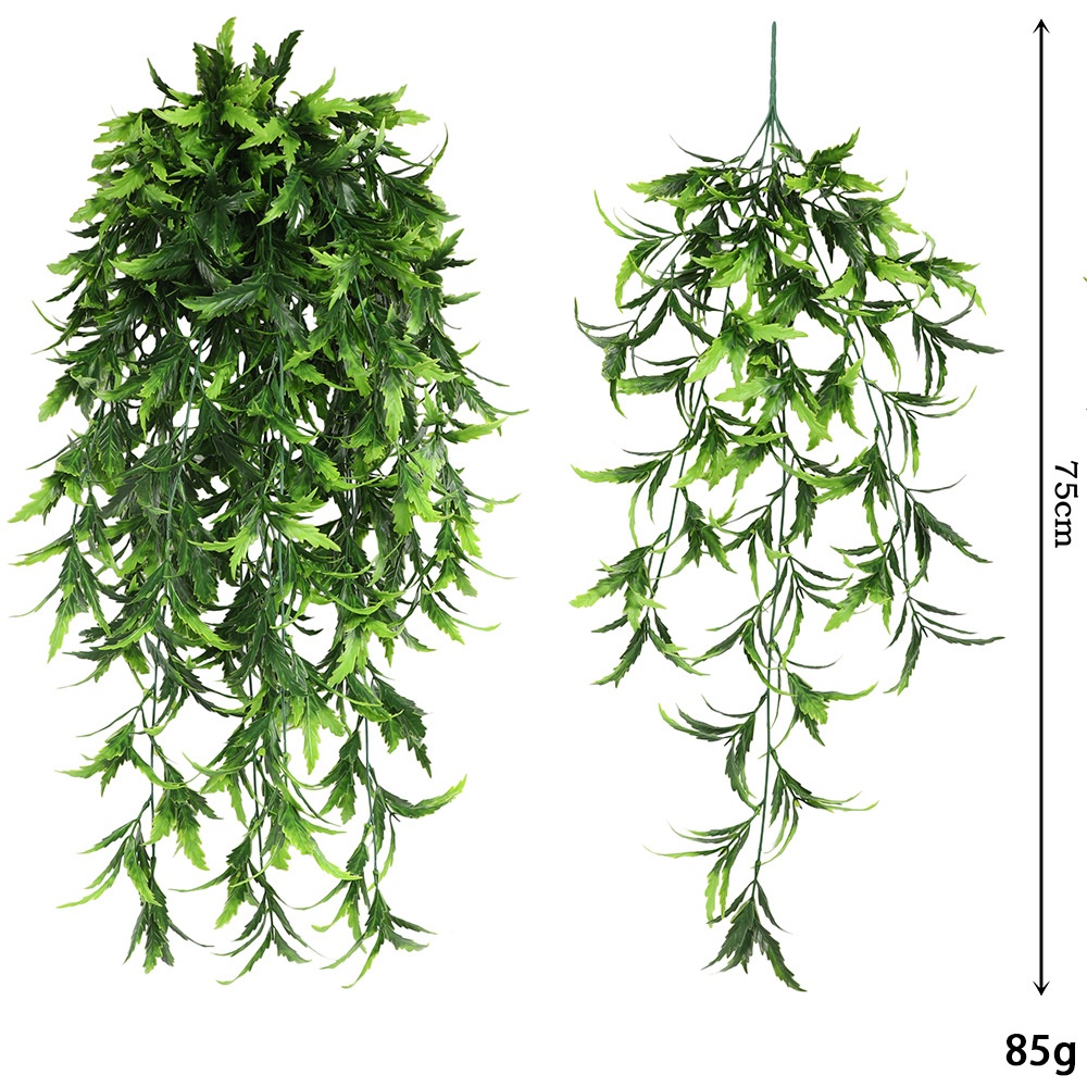 Hanging Plants Vine Strip Simulation Decor Wall Mounted Dangling ...