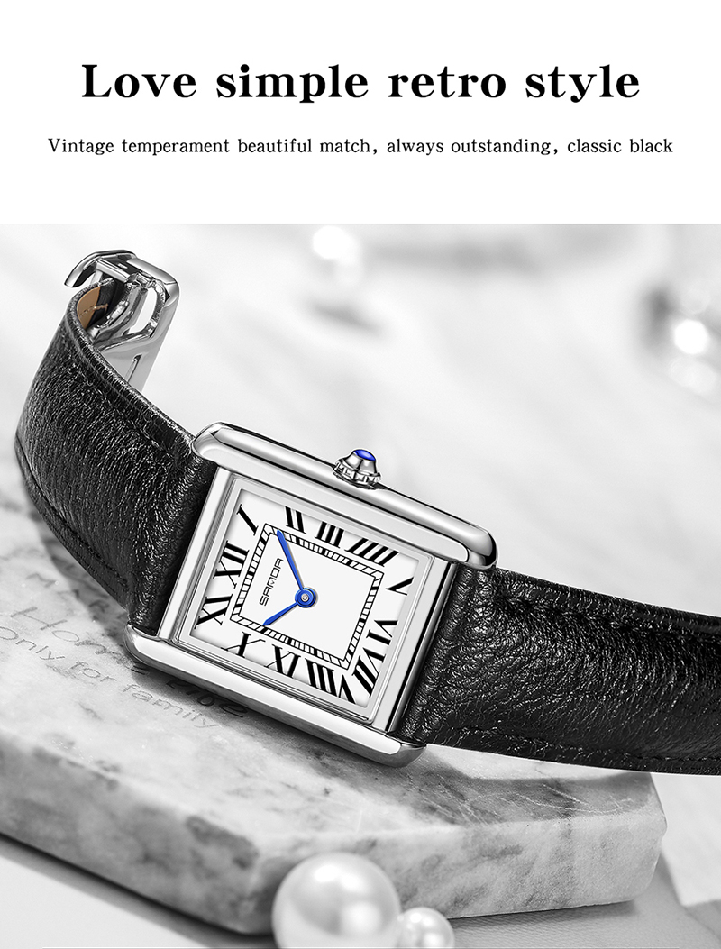 SANDA Fashion Personality Business Luxury Ladies Quartz Watch 1108-9031 ...