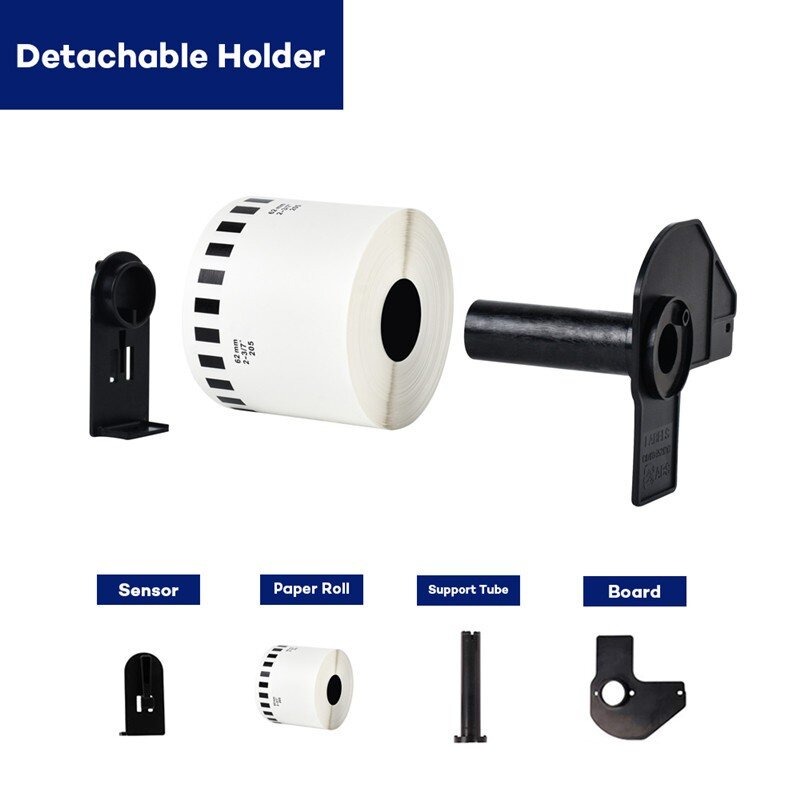 DK22205 DK Paper Roll Compatible Brother DK Labels Shipping Address ...