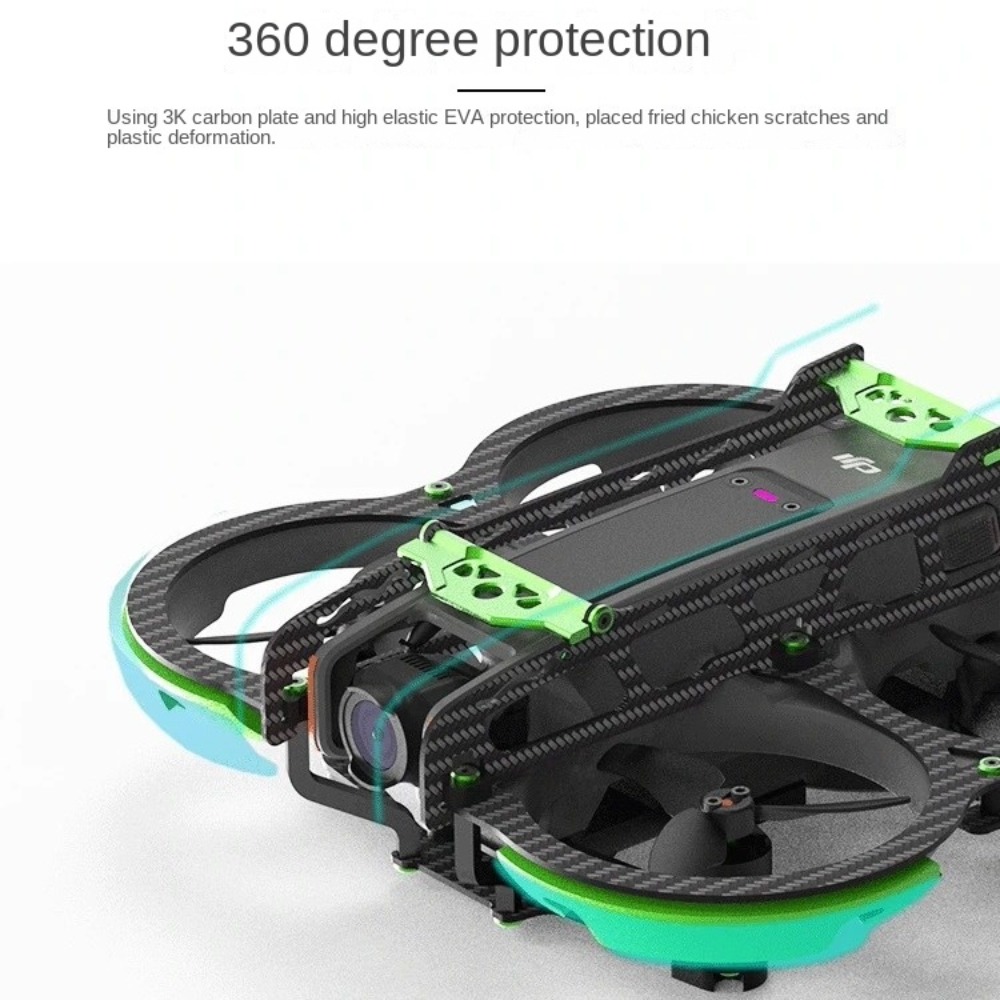 AURORY for Dji Avata 2 Frame Protection, Carbon Fiber Lightweight Drone ...