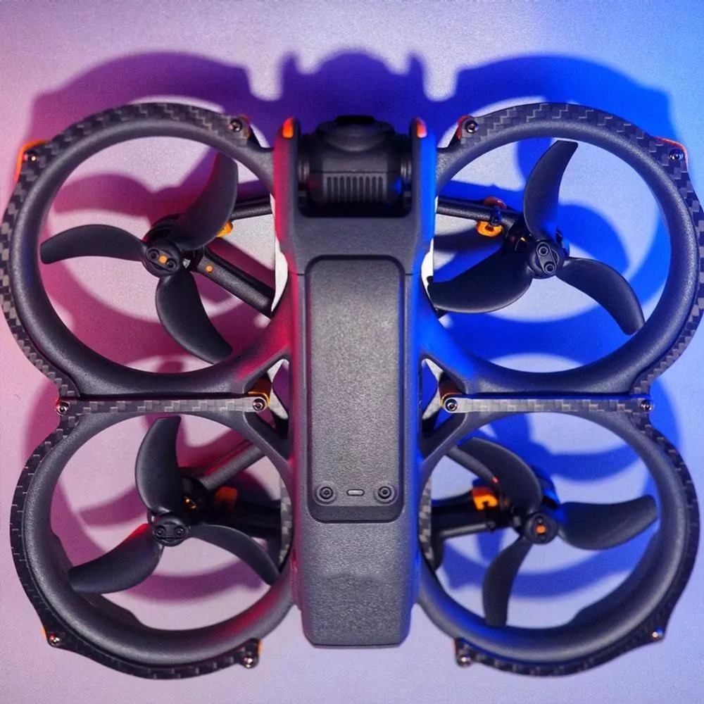 AURORY for Dji Avata 2 Frame Protection, Carbon Fiber Lightweight Drone ...