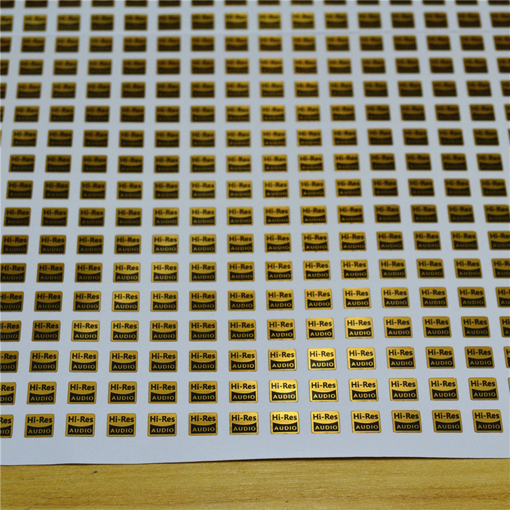 Hi-Res Audio Stickers for Sony Walkman, Fiio, Shanling, Ibasso, Iriver ...