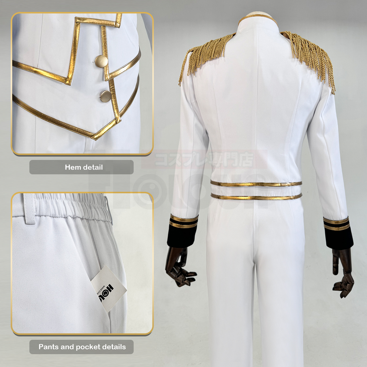HOLOUN Blue Lock Anime REO Cosplay Costume Angels and Demons Series ...