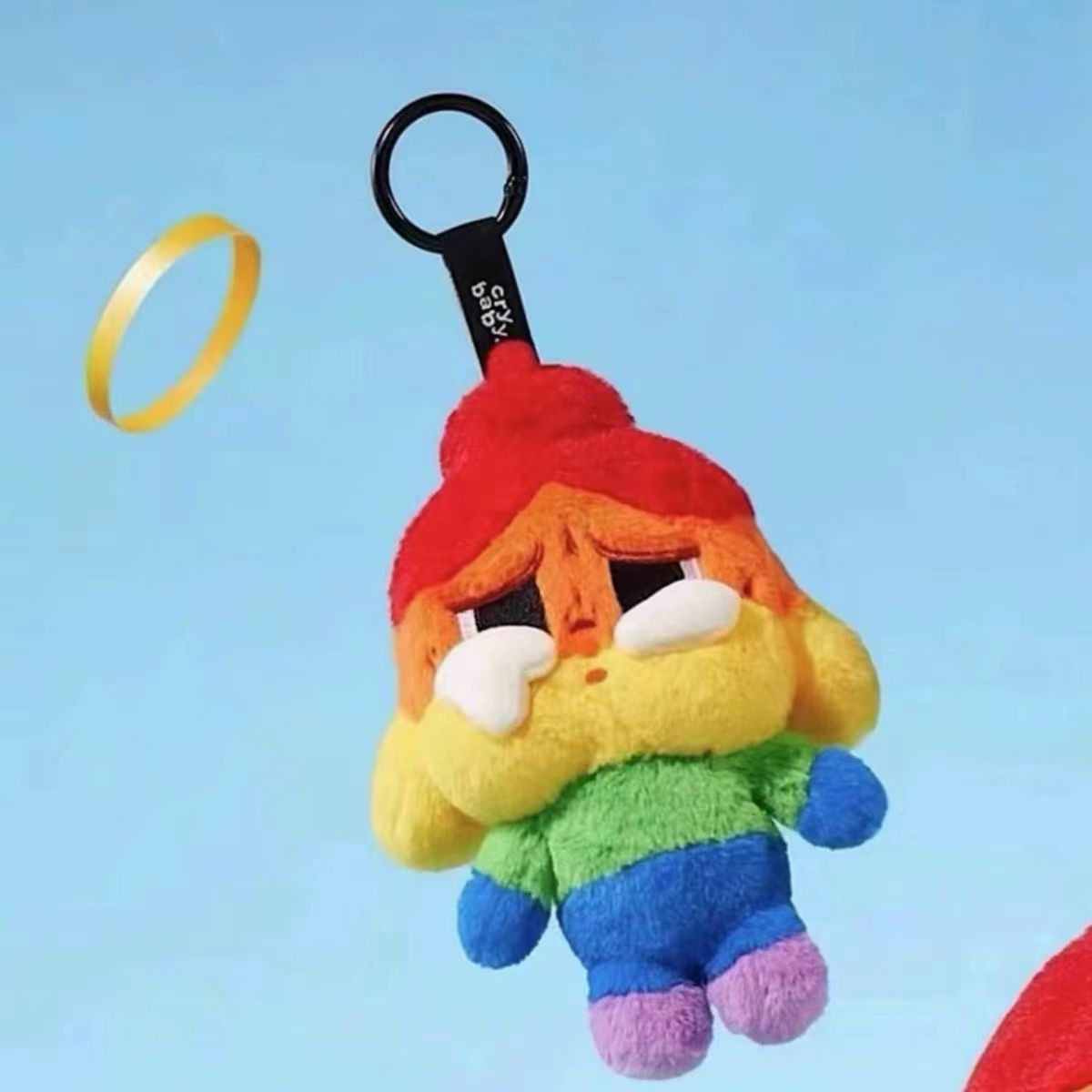 17CM Popmart Crybaby Cheer Up Rainbow Pendent New & Sealed Ready Stock ...
