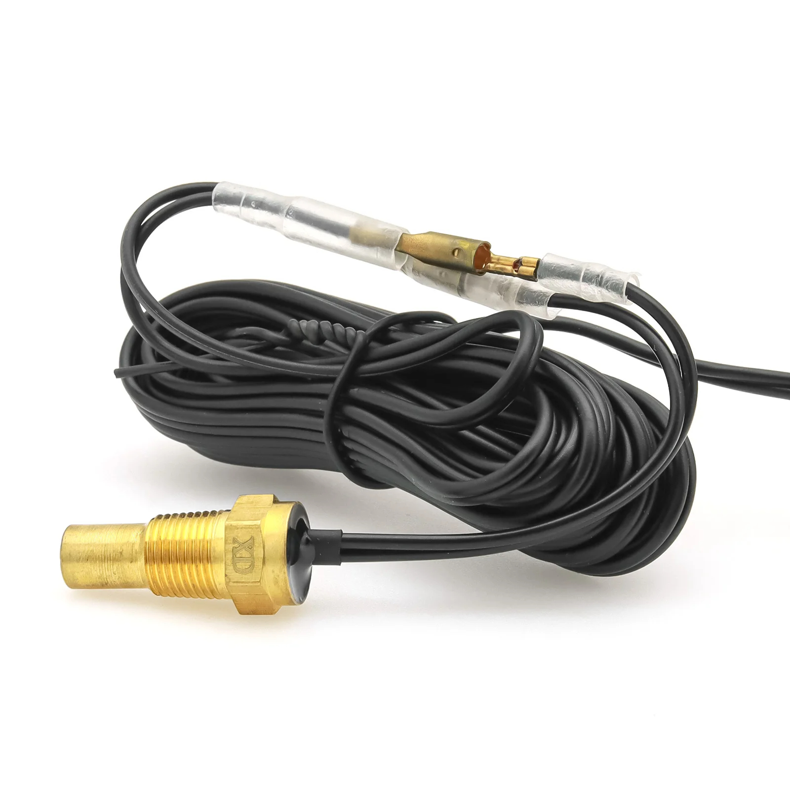 HD LCD Digital Car Voltmeter Gauge + Water Temperature Meter ...