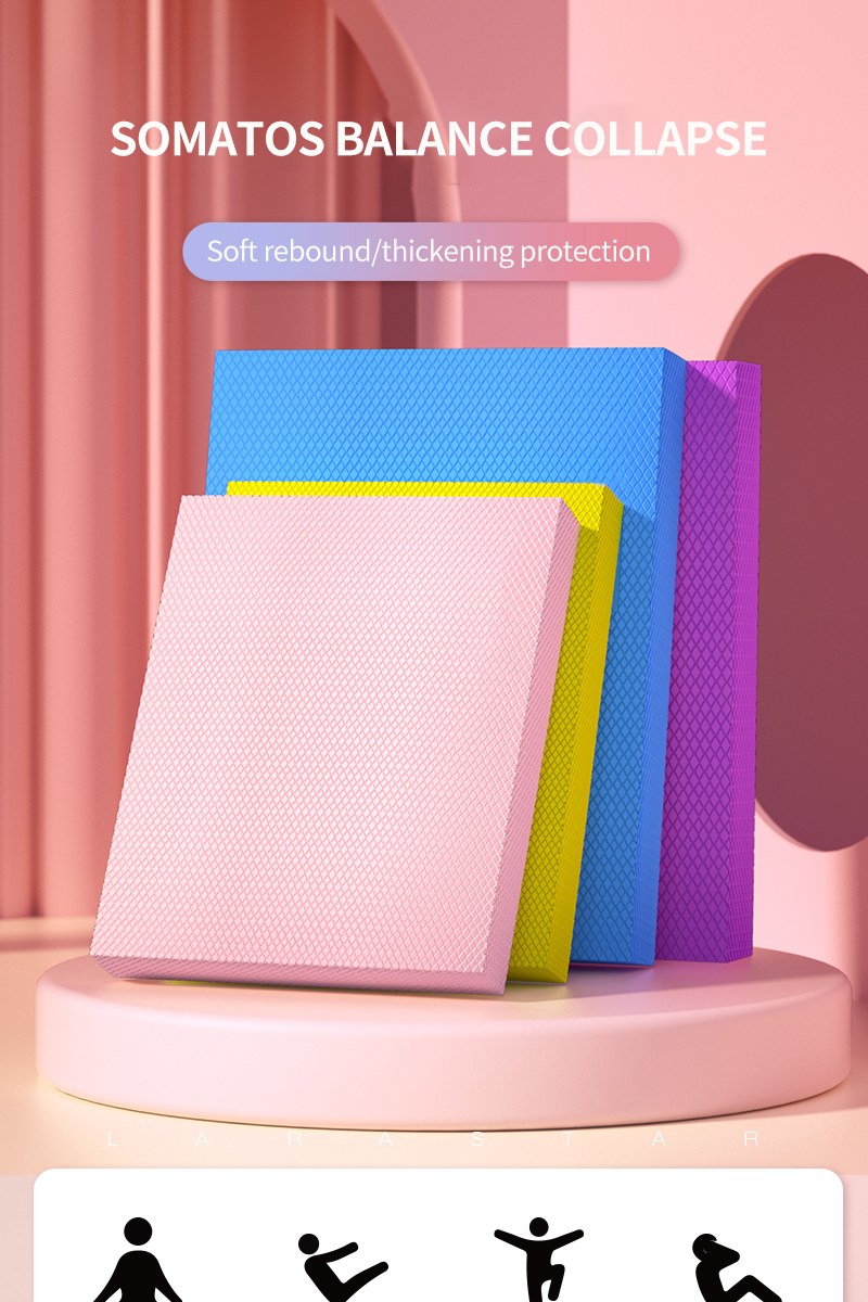 【Ready Stock】YLD High Density TPE Balance Pad Yoga Mat Thickened ...