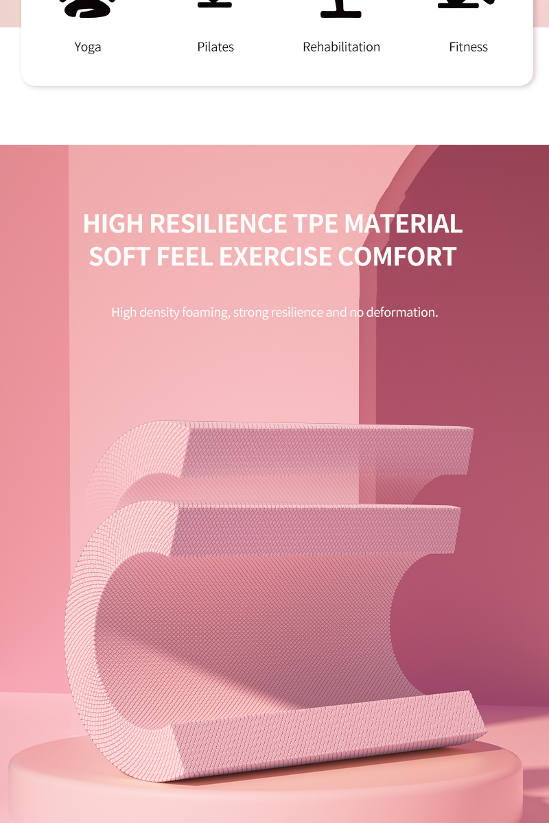 【Ready Stock】YLD High Density TPE Balance Pad Yoga Mat Thickened ...