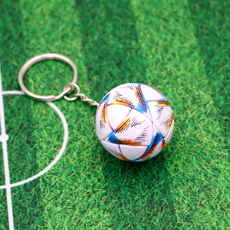 Mini Football Pendant Key Chain Bag Jewelry World Cup Star Souvenir ...