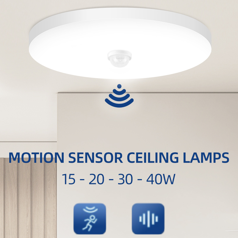 CANMEIJIA LED Radar Sensor Ceiling Light Motion Sensor Lights lampu ...