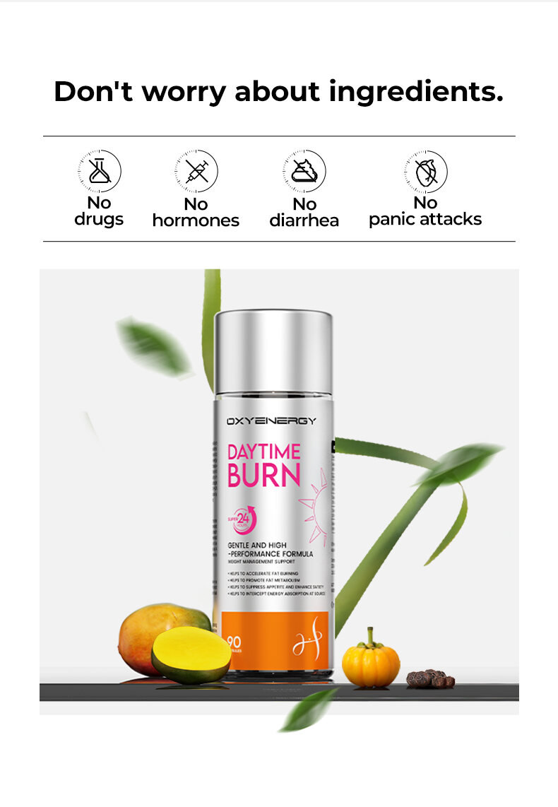 Oxyenergy 24 Hours Daytime Burn & Dream Burn Capsules Slimming Fat ...