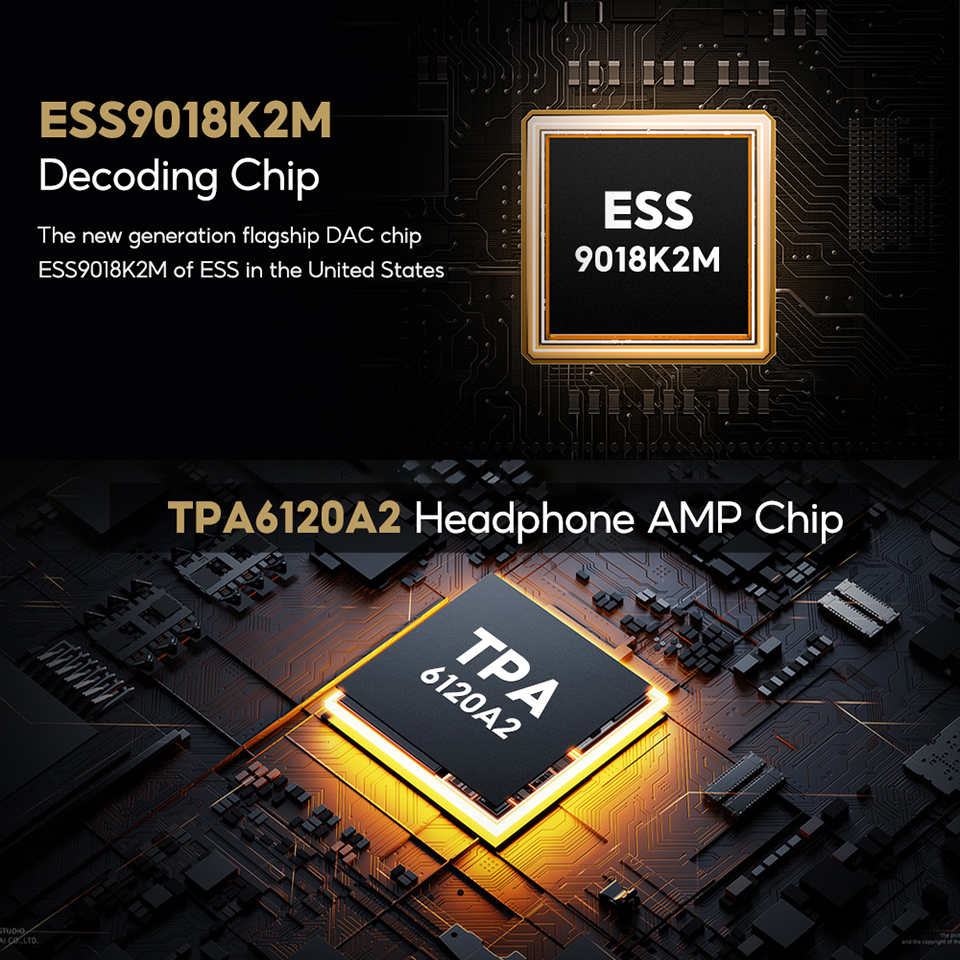AIYIMA DAC-A10 Mini Stereo Audio Decoder Headphone Amplifier 16-600Ω ESS9018K2M USB Coaxial ...