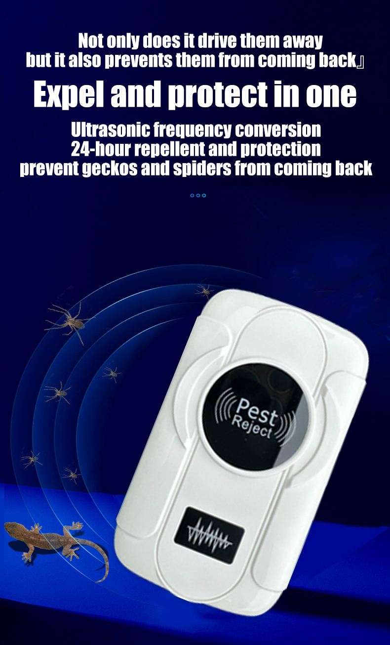 No lizards for 100 years ！！lizard repellent ultrasonic pest repeller ...