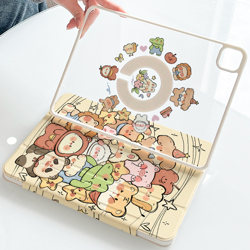 Osee Pro ipad case 3-in-1 detachable all-inclusive transparent magnetic ...