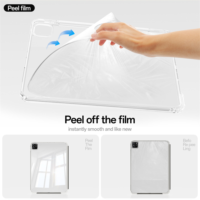 Osee Pro iPad Case Y-fold HD transparent thin and pullable case with ...