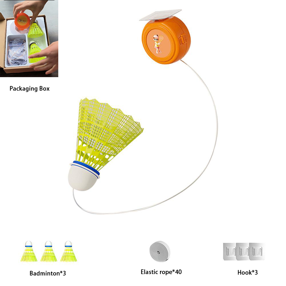 Badminton Self Training Tool,Telescopic 3Pcs Badminton Self Practice ...