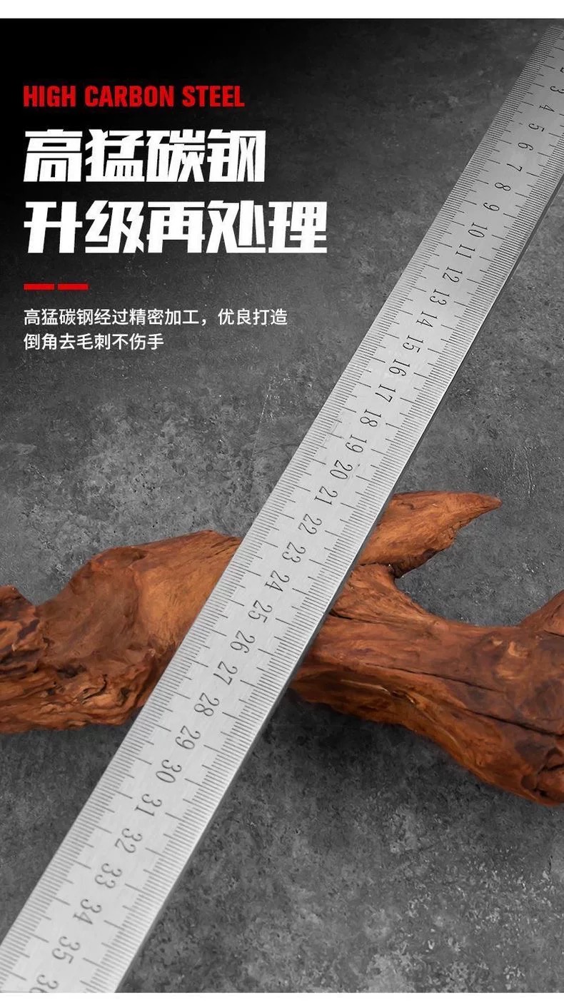 Measuring Painting Ruler Manganese Steel Diamond Quenching Steel Ring ...