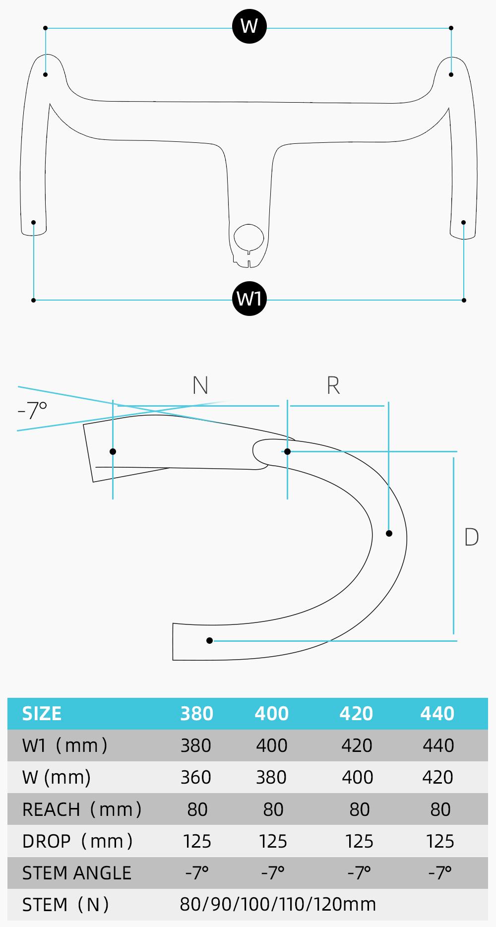 LEXON THIN LINE Carbon Road Integrated Handlebar Supported Full Inner ...