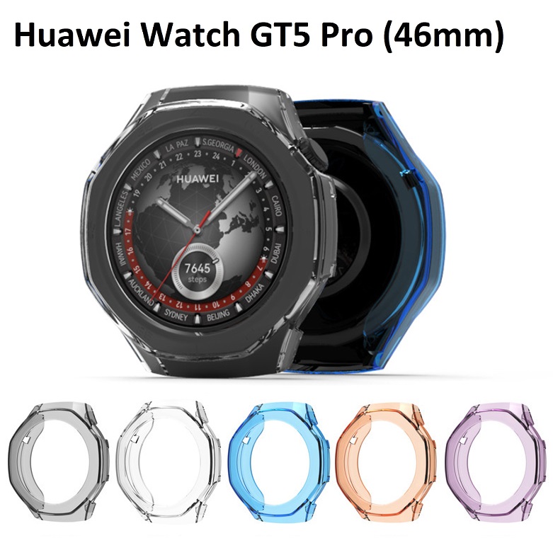 Soft Frame For Huawei Watch gt 5 pro Case Soft TPU Protective Frame ...