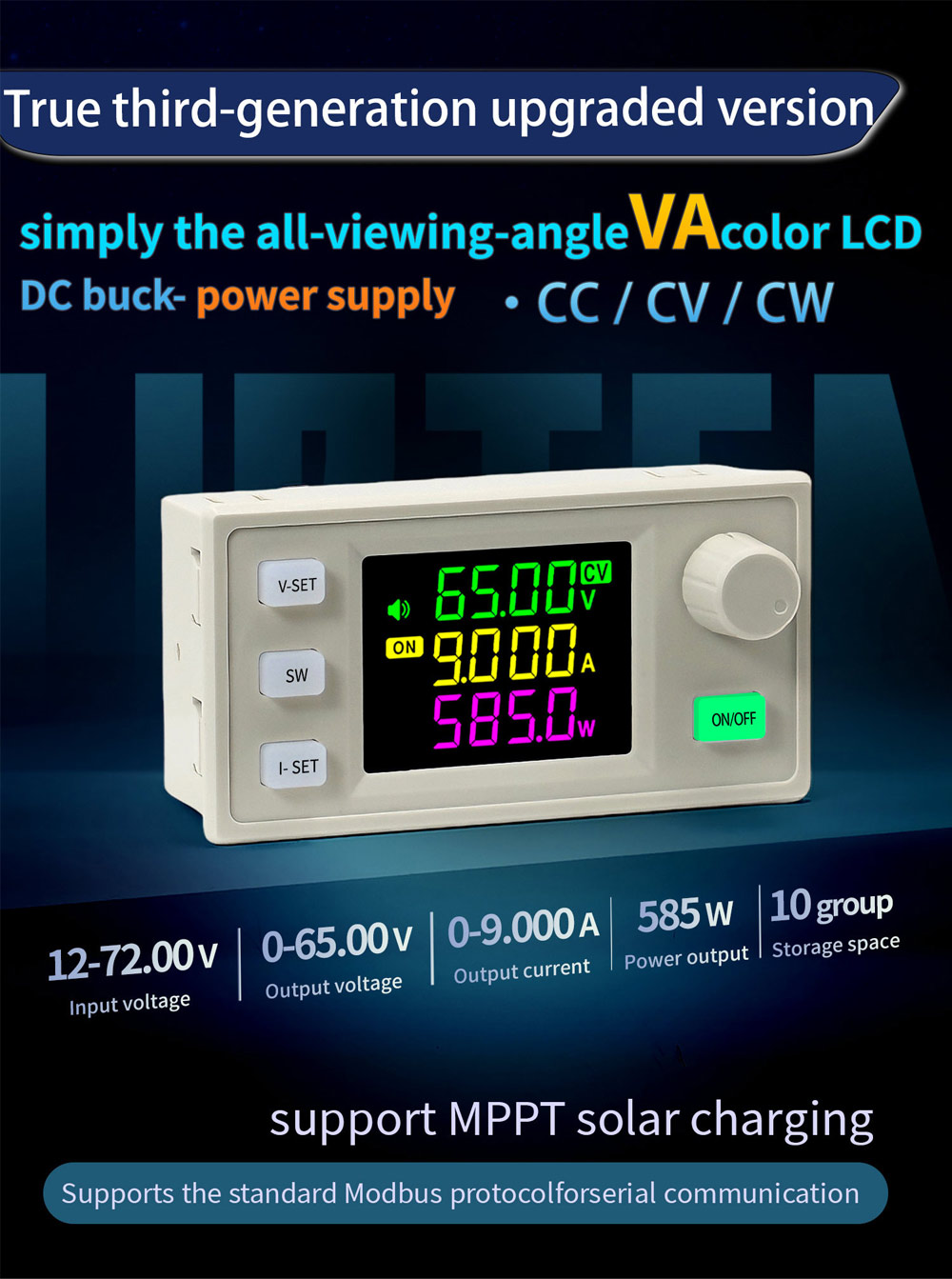 XY6509X CNC Power Adjustable Module DC Power Supply CC CV Regulated ...