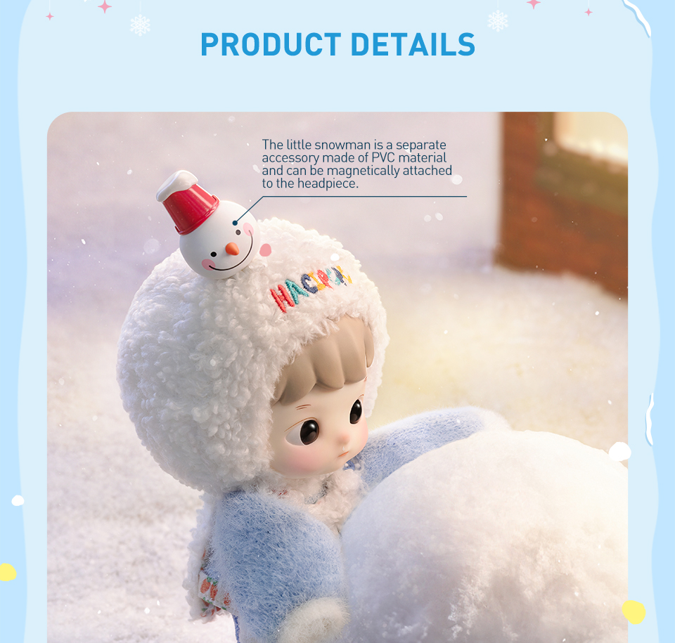 POP MART HACIPUPU Snowman is Coming Action Figure | Shopee Malaysia