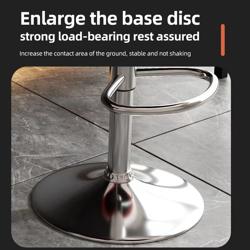 Bar stool Bar Chair 360 degrees free rotation adjustable stainless ...