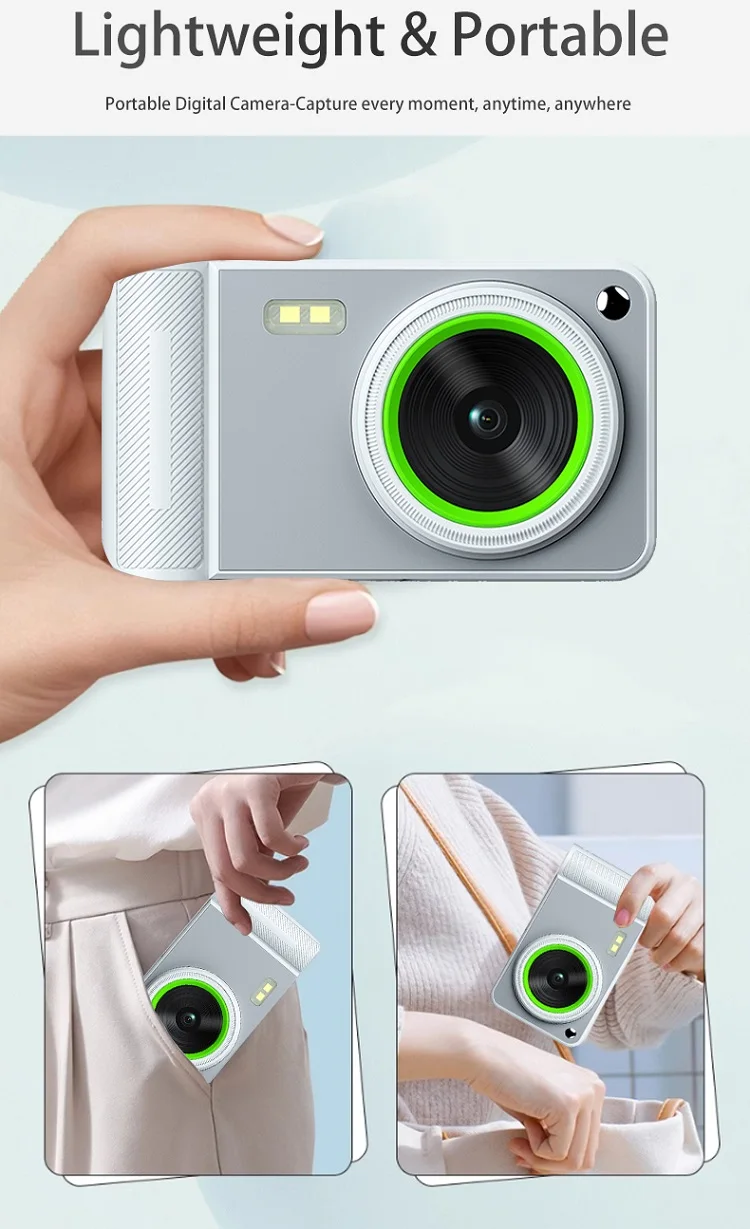 HD 1080P digital Camera 2.8 inches Rechargeable Cameras with 16x Zoom ...