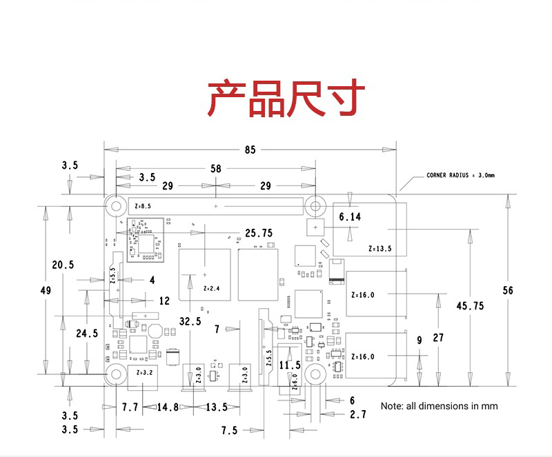 Raspberry Pi 4th Generation B-Type Raspberry Pi 4 4B 8GB 1GB 2GB 4GB ...