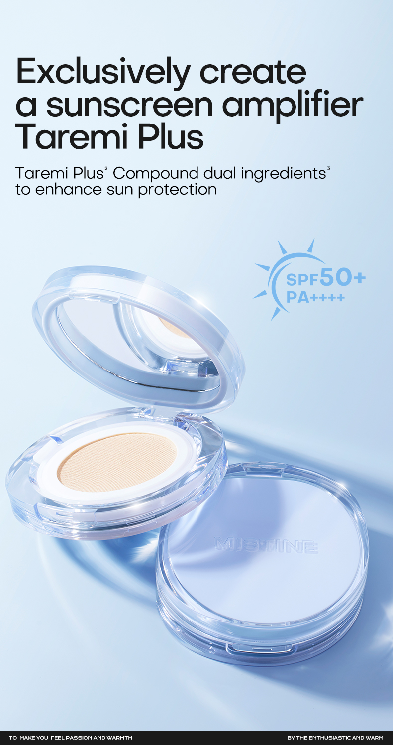 MISTINE Perfect Cover Air Cushion sunscreen Foundation HIGH COVERAGE ...