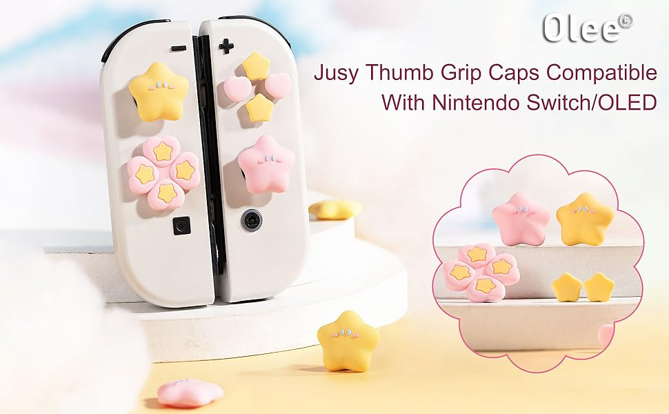 Nintendo Switch Button Caps, Switch Dpad Cover Set for Nintendo Switch ...