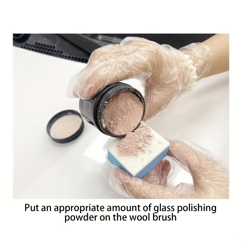 [Ready Stock] 80g Watermark Remover Powder Car Glass Polishing Powder ...