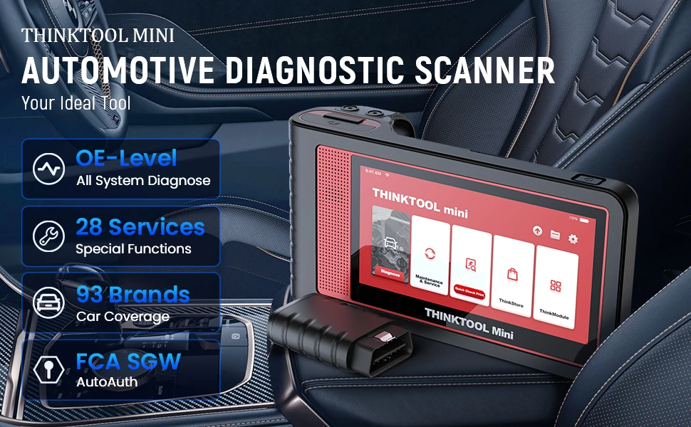 【Proton&Perodua&All OBD2 Cars】Thinkcar Thinktool mini car diagnostic ...