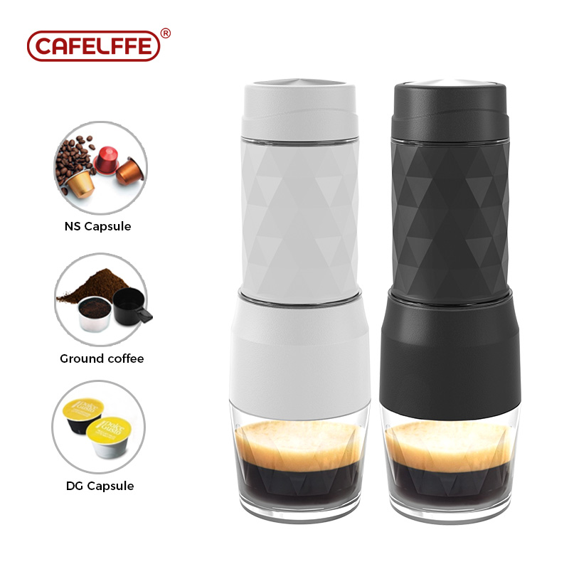 Portable Coffee Machine Three-in-One Italian Capsule Coffee Machine ...