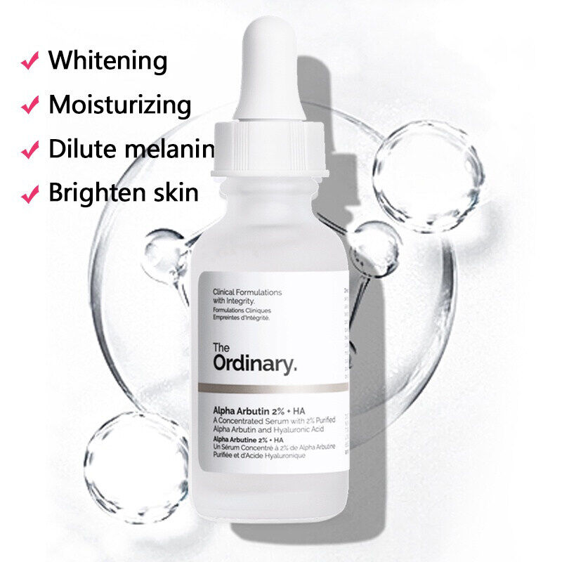 The Ordinary Alpha Arbutin 2% + HA Concentrated Whitening Serum 30ml ...