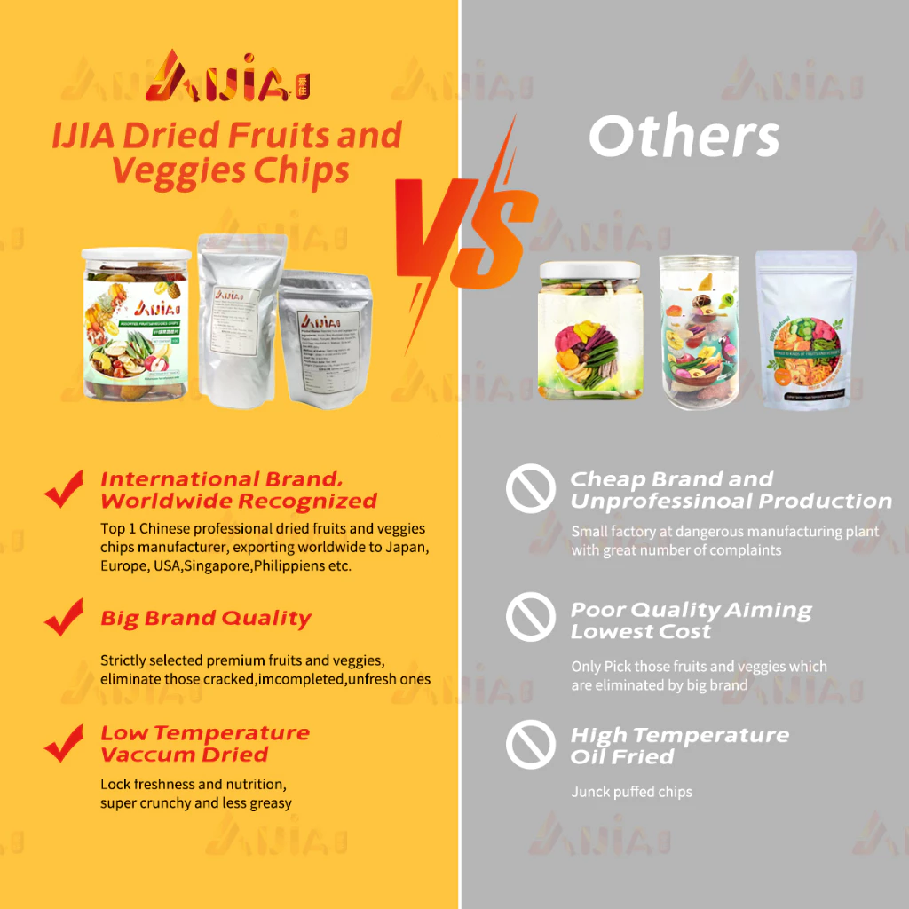 Halal Dried Vegetable Snack Kerepek Sayuran Mix Kerepek Sayur Kering ...