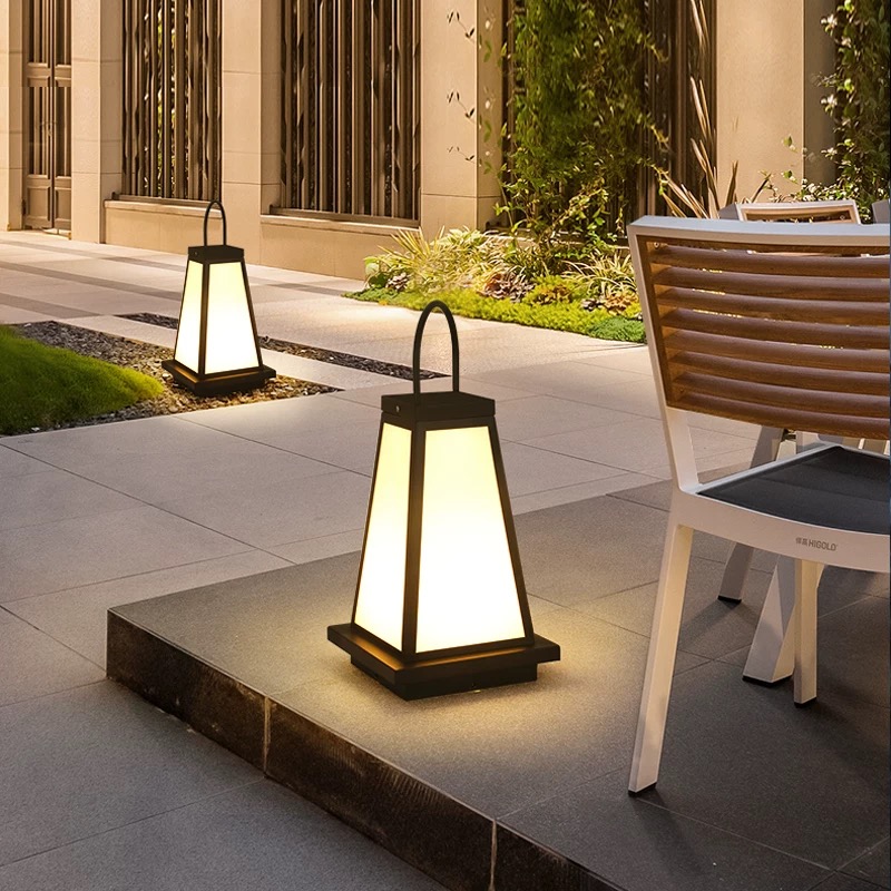 LAMPU SOLAR OUTDOOR LANTERN SOLAR WATERPROOF CORDLESS PORTABLE LANTERN ...