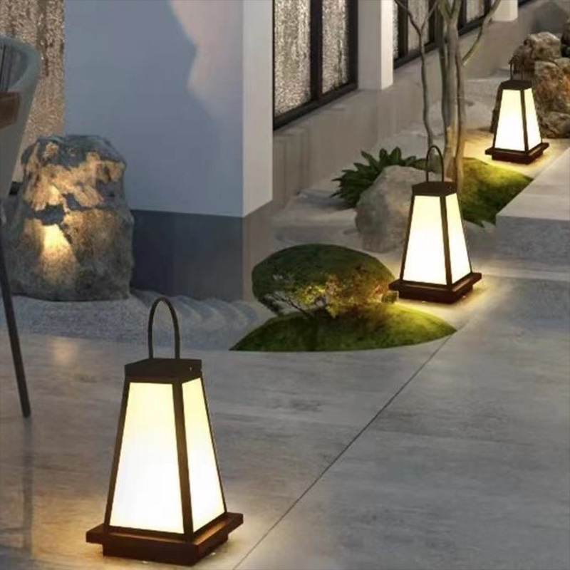 LAMPU SOLAR OUTDOOR LANTERN SOLAR WATERPROOF CORDLESS PORTABLE LANTERN ...