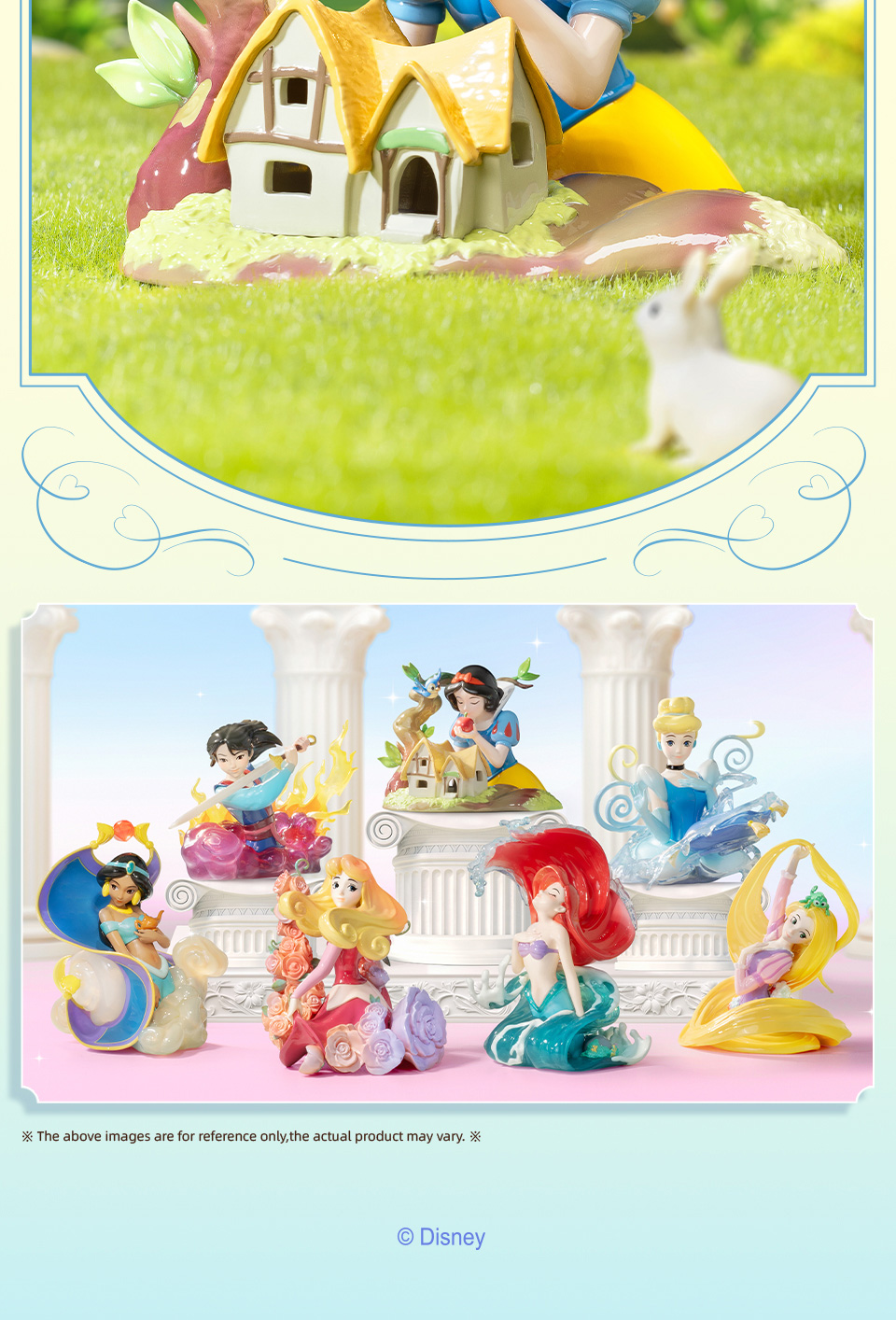 52TOYS Disney Princess Art Gallery Series2 Series Blind Box Figure Toy | Shopee Malaysia