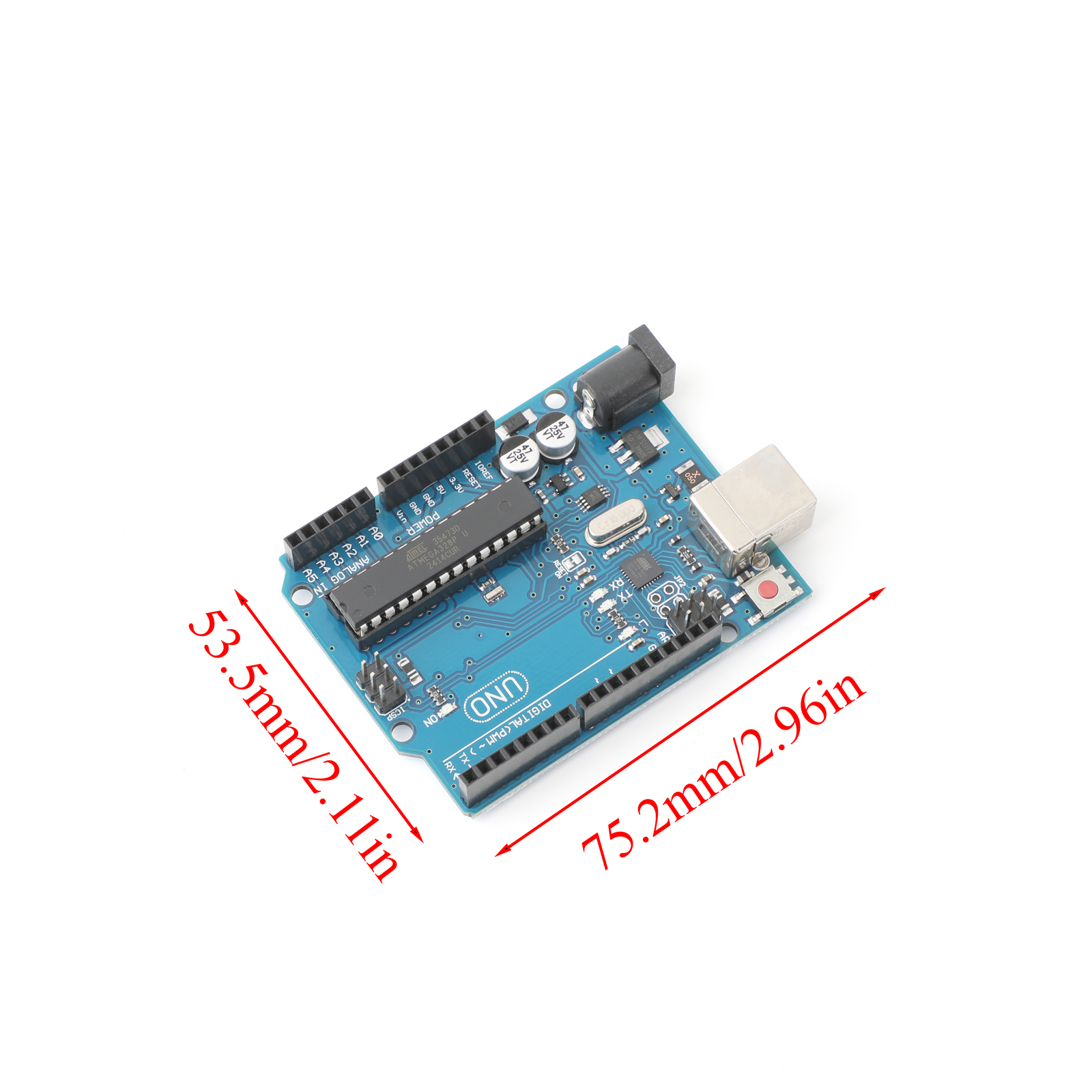 1PCS For Arduino UNO R3 Kit With Original ATMEGA16U2 Control Board UNO ...
