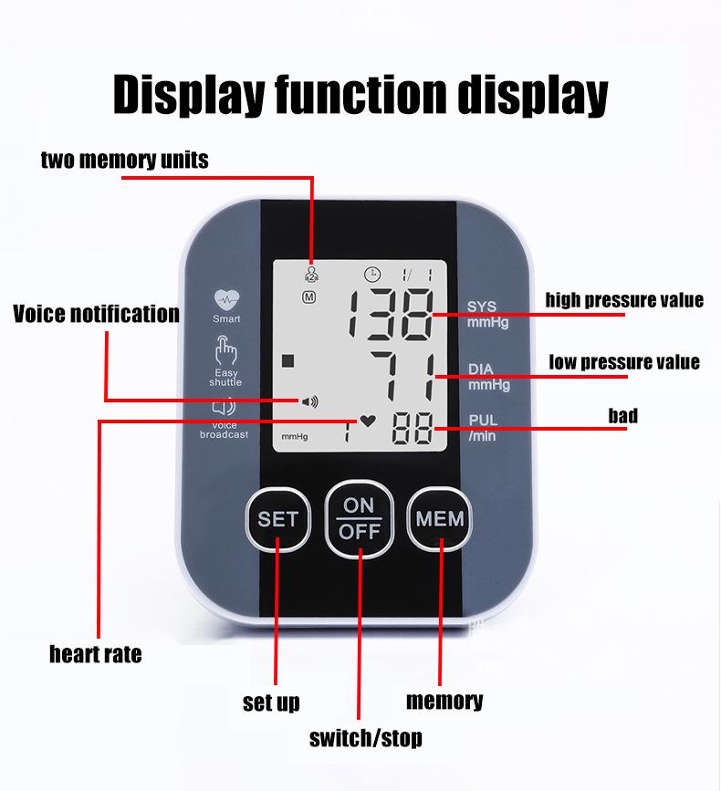 Imported from Japan Arm Type Digital Blood Pressure Monitor original ...