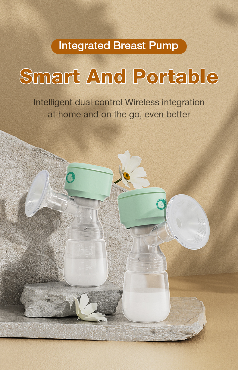 Preferred Electric Breast Pump Handfree Portable Breast Pump Massager Painless Electric Pump ...