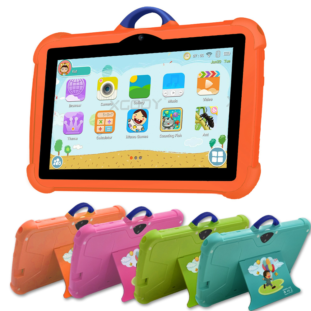 7 Inch Kids WIFI Tablet Kids Tablet with Android WIFI Kids Carrying ...