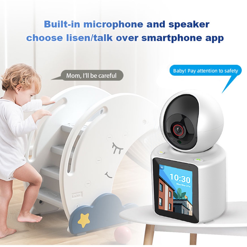 CCTV 1080P Home Video Calling Camera Indoor Wireless WIFI Infrared ...