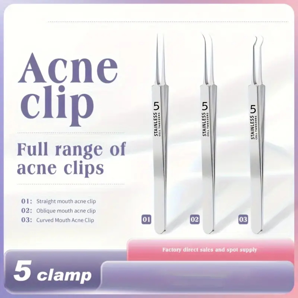 Blackhead Remover Kit Pimple Extractor Tool Acne Removal Kit Acne ...