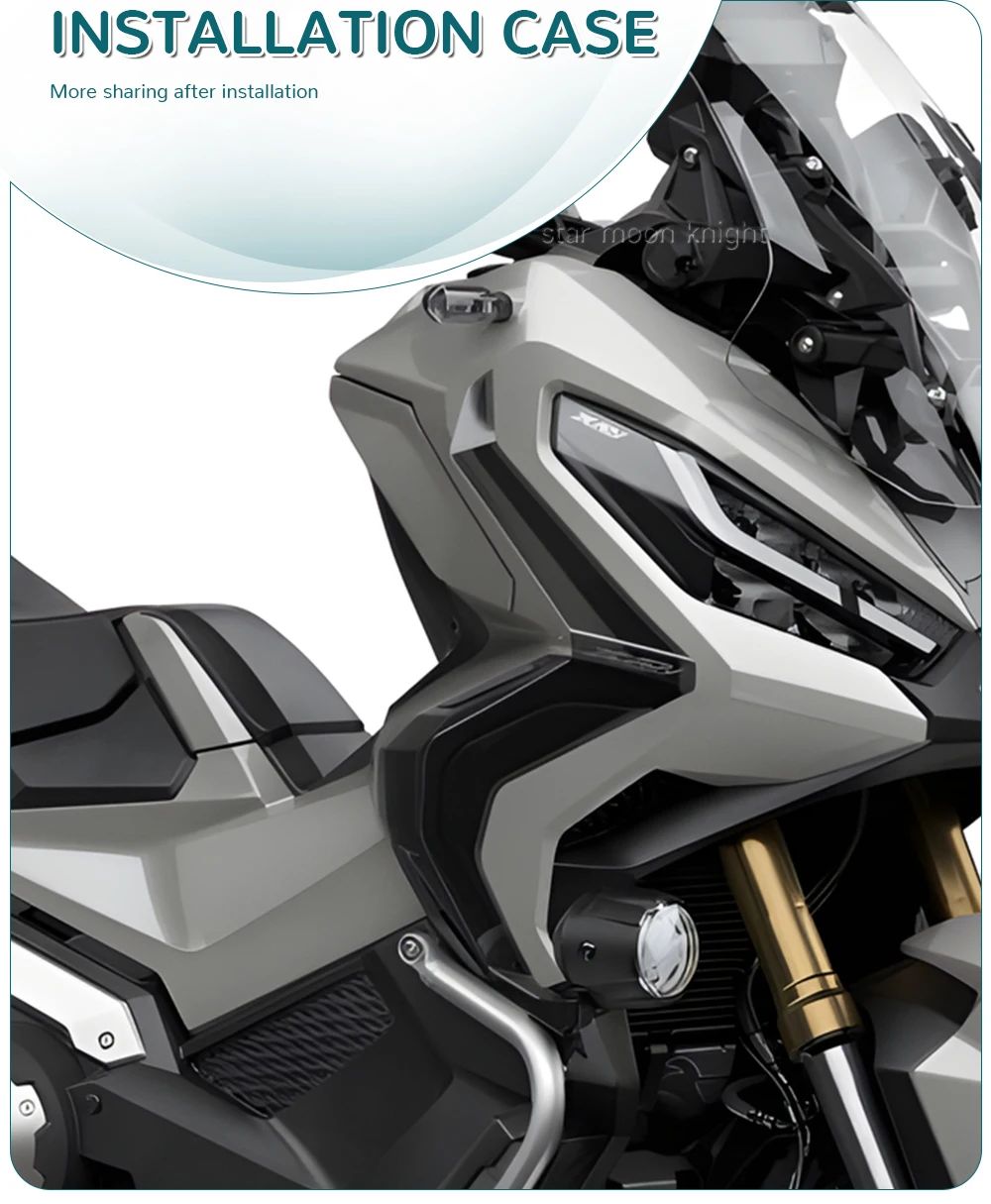 Wind Shield Fairing Deflector For Honda X-ADV 750 X ADV750 XADV 750 2021- Motorcycle Leg ...