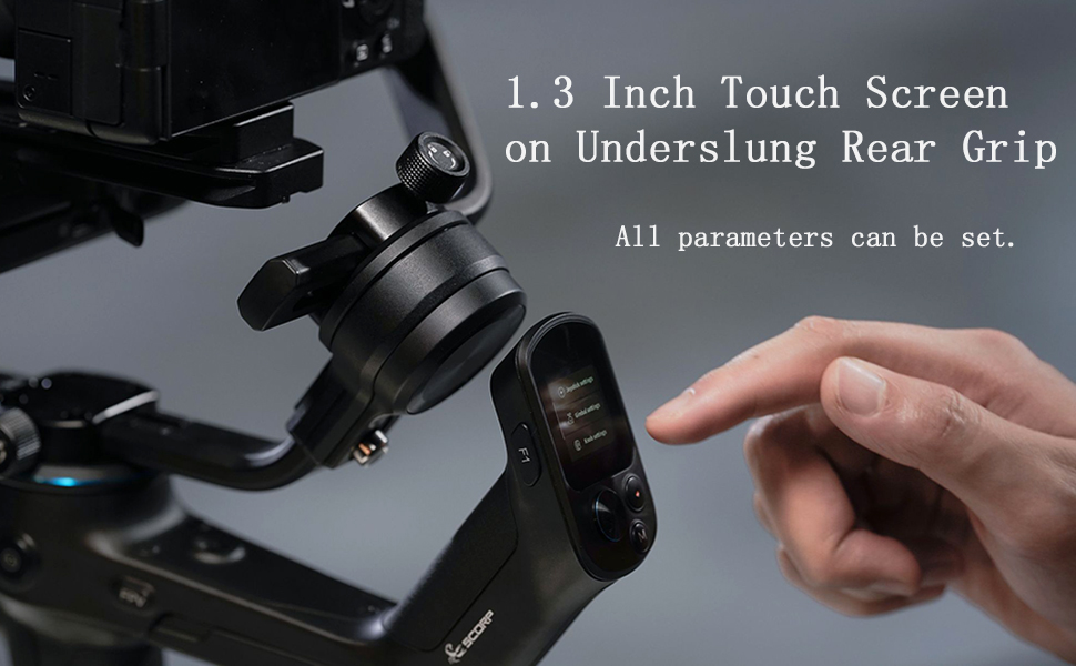 FeiyuTech Feiyu SCORP 3-Axis Handheld Gimbal Stabilizer Handle Grip With Tripod for DSLR Cameras ...